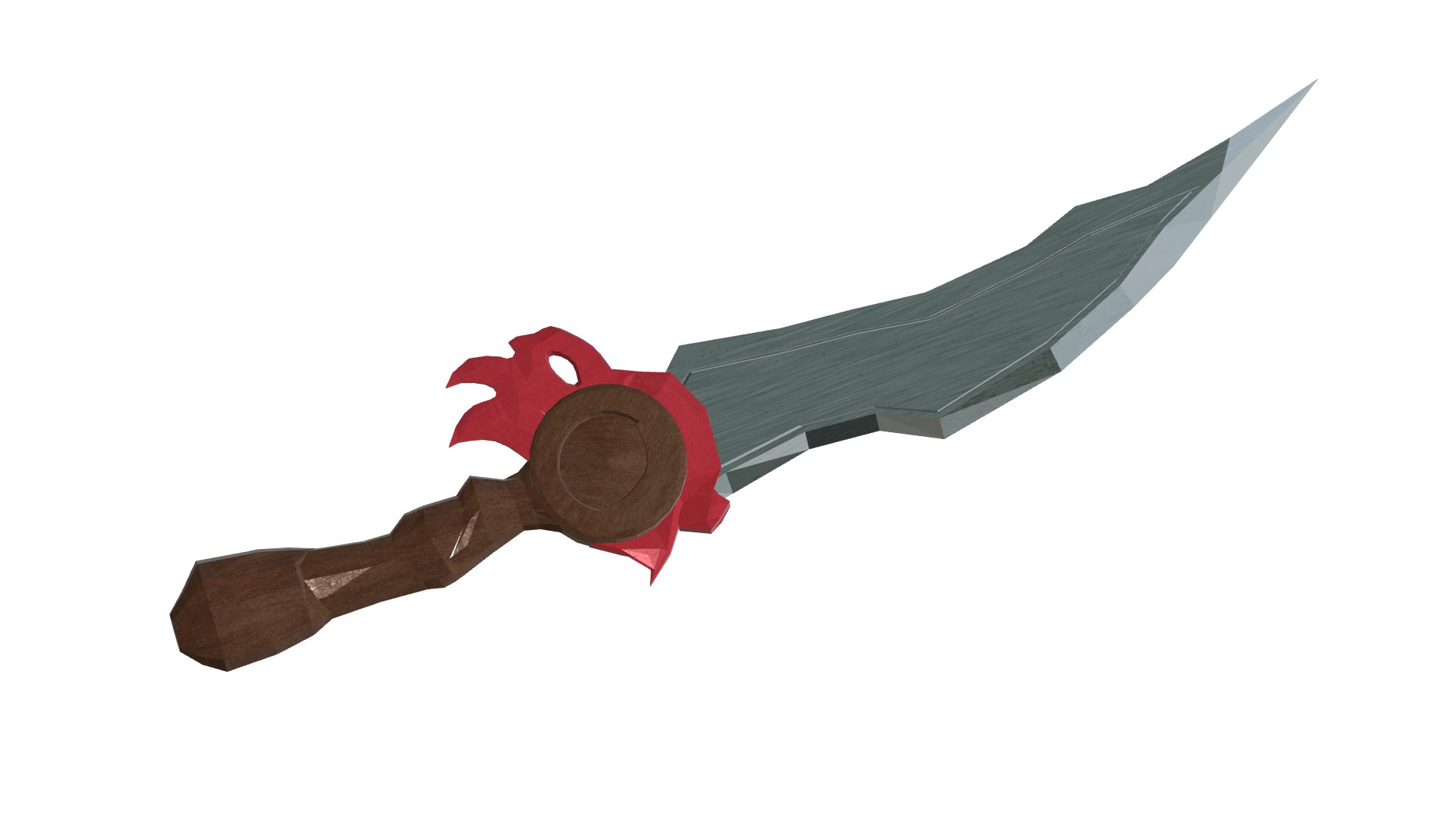 The Enigmatic Red-Banded Sword 3D Model - TurboSquid 2225001