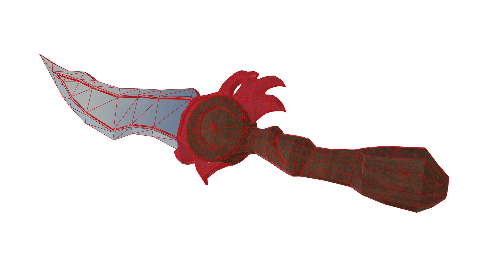 The Enigmatic Red-Banded Sword 3D Model - TurboSquid 2225001