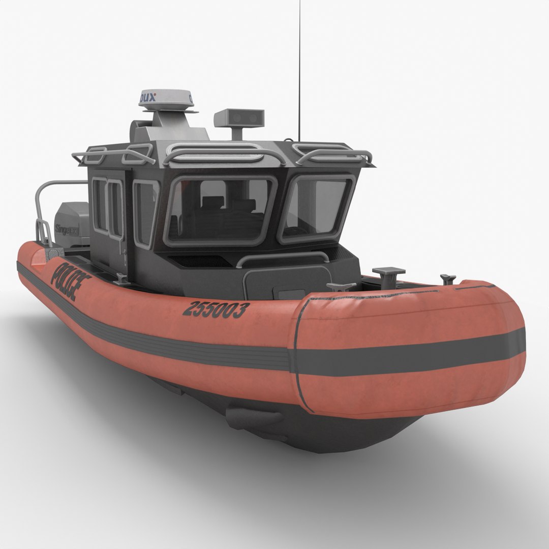 3D SAFE Boats Defender Class - TurboSquid 2366552