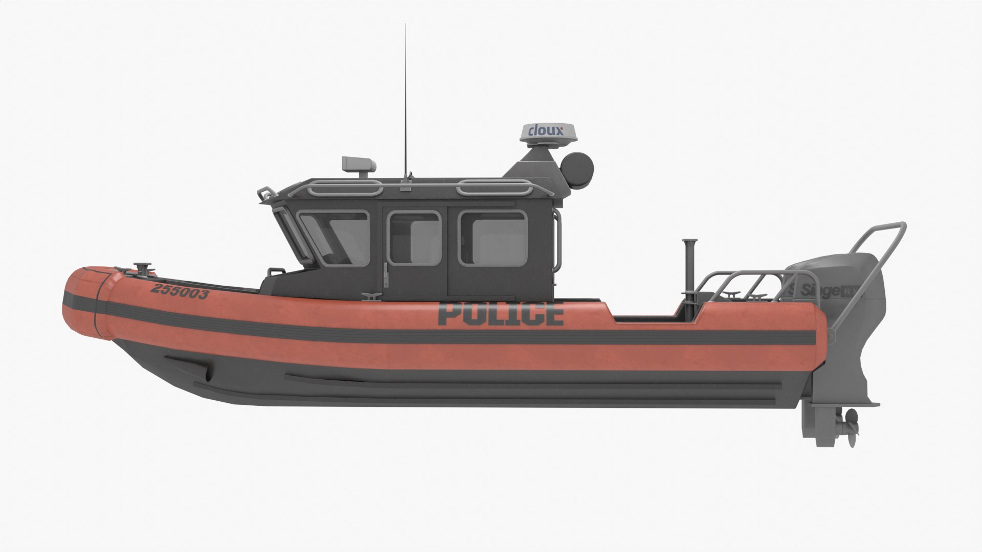 3D SAFE Boats Defender Class - TurboSquid 2366552