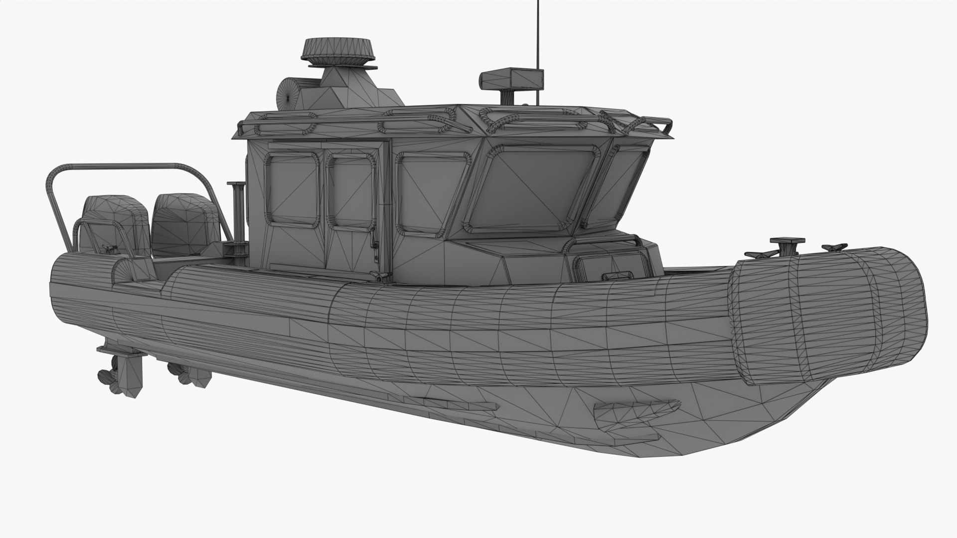 3D SAFE Boats Defender Class - TurboSquid 2366552