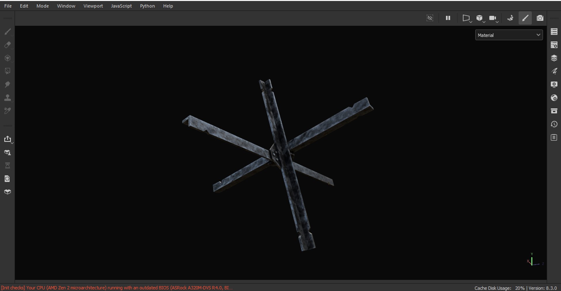 Tank Trap 3D Model - TurboSquid 2102126