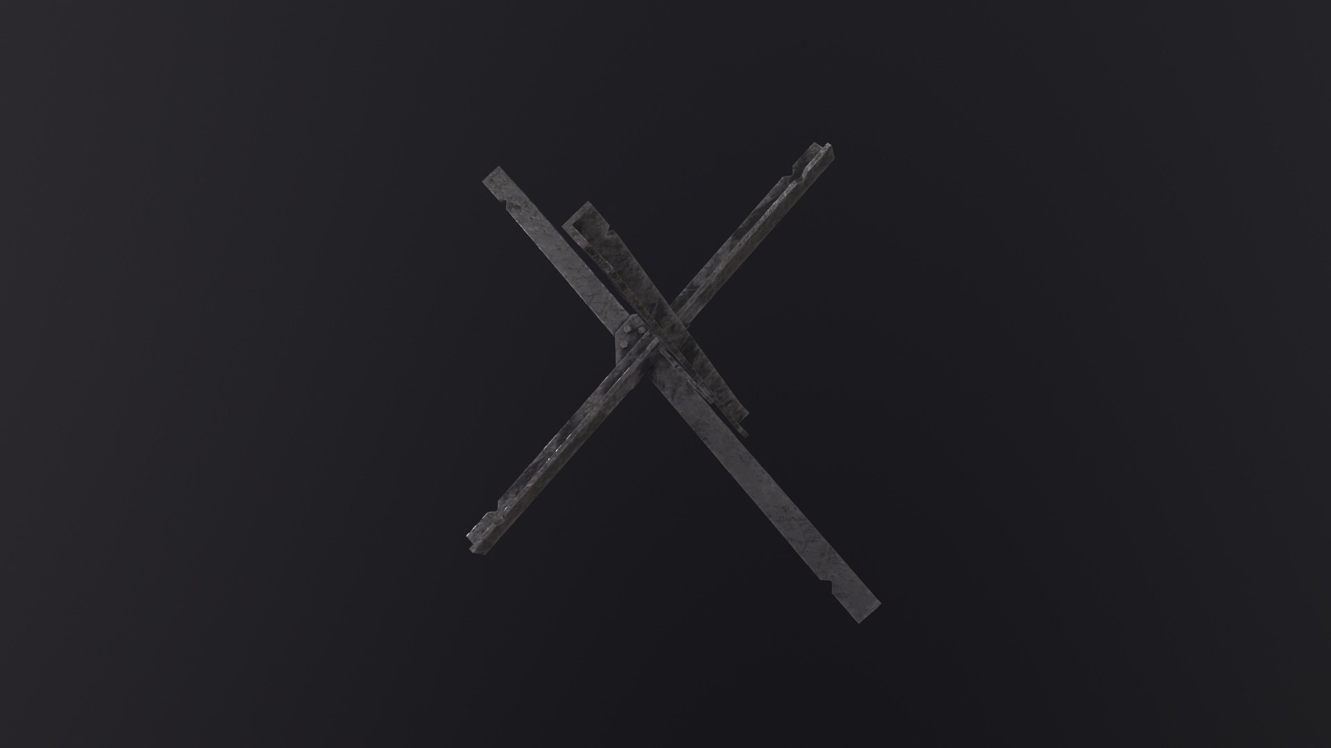 Tank Trap 3D Model - TurboSquid 2102126