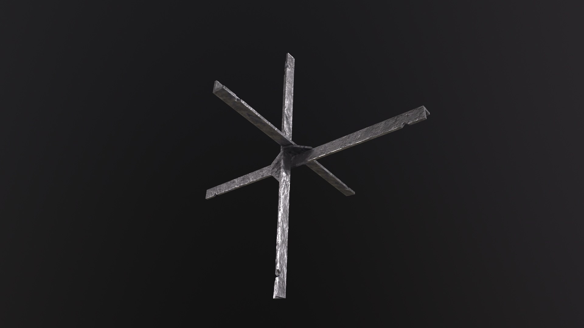 Tank Trap 3D Model - TurboSquid 2102126