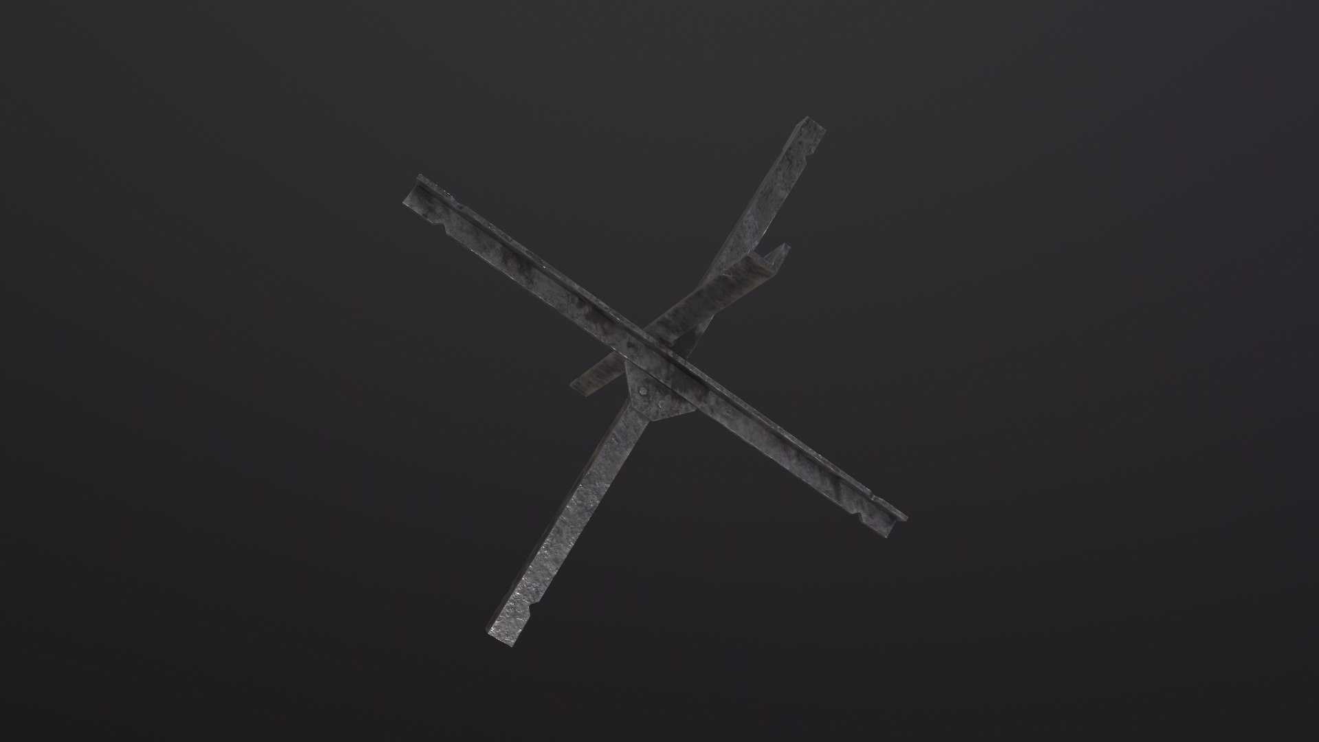 Tank Trap 3D Model - TurboSquid 2102126