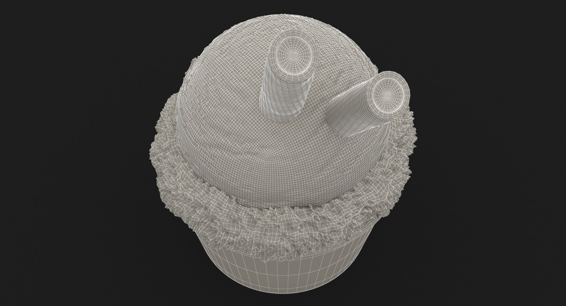 Realistic Ice Cream Cup Model - TurboSquid 1263999