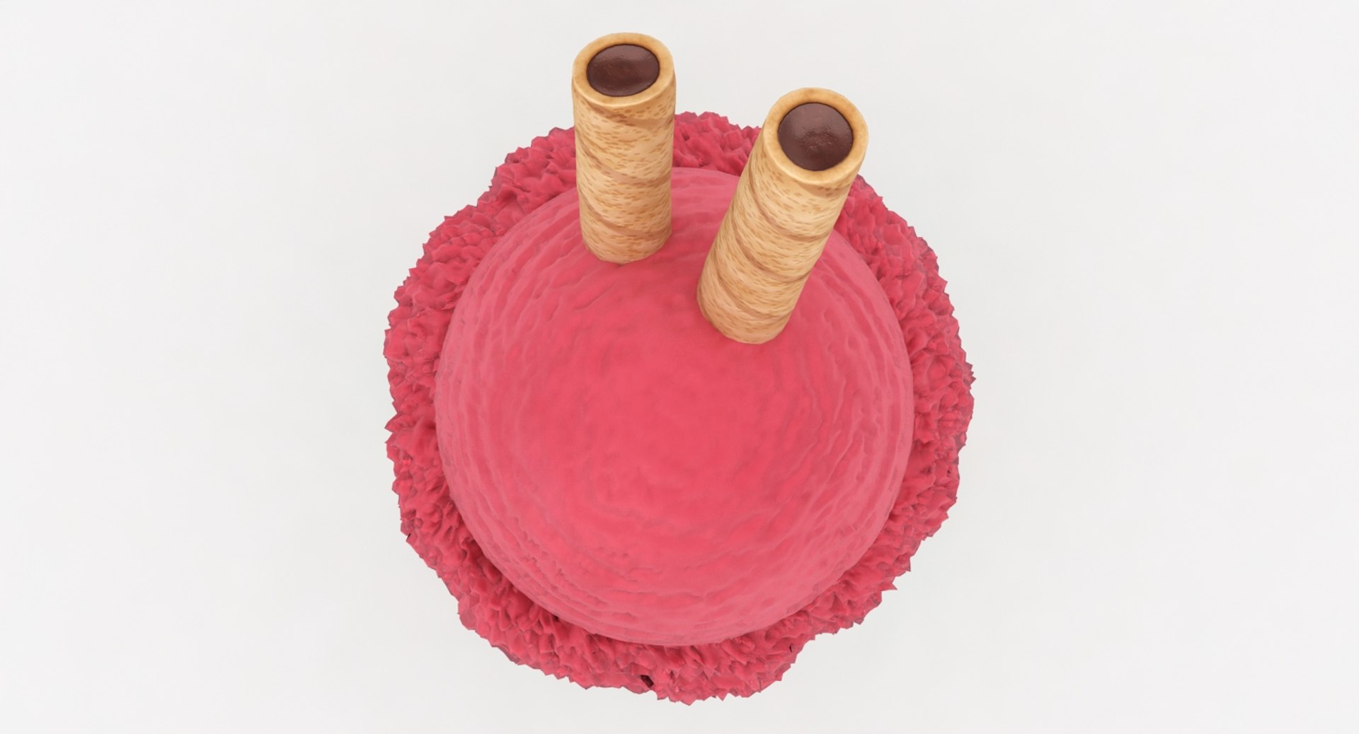 Realistic Ice Cream Cup Model - TurboSquid 1263999