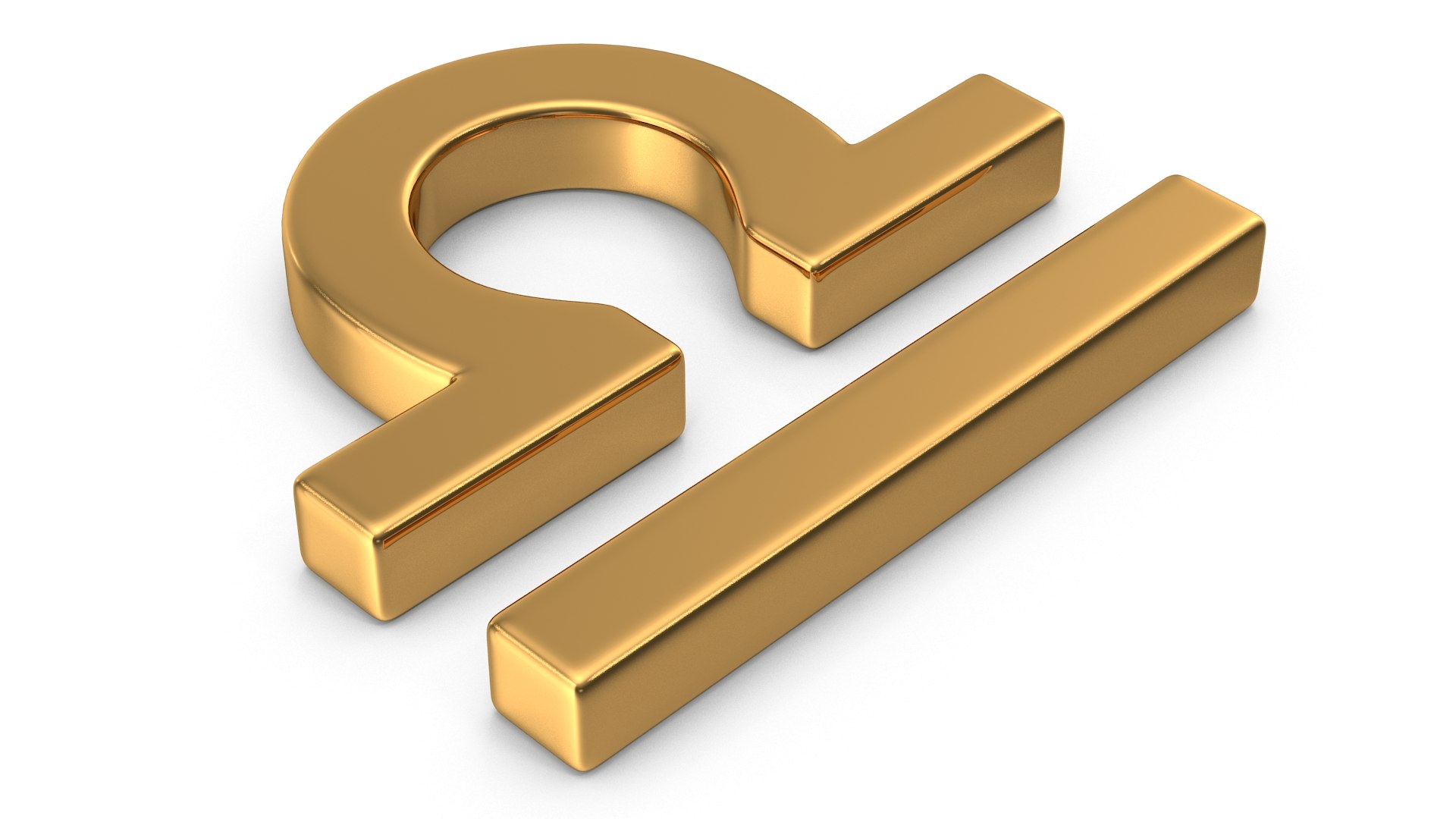 3D Zodiac Sign Libra - TurboSquid 1854859