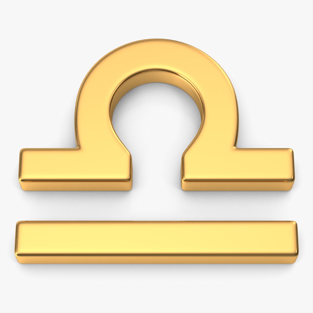 3D Zodiac Sign Libra - TurboSquid 1854859
