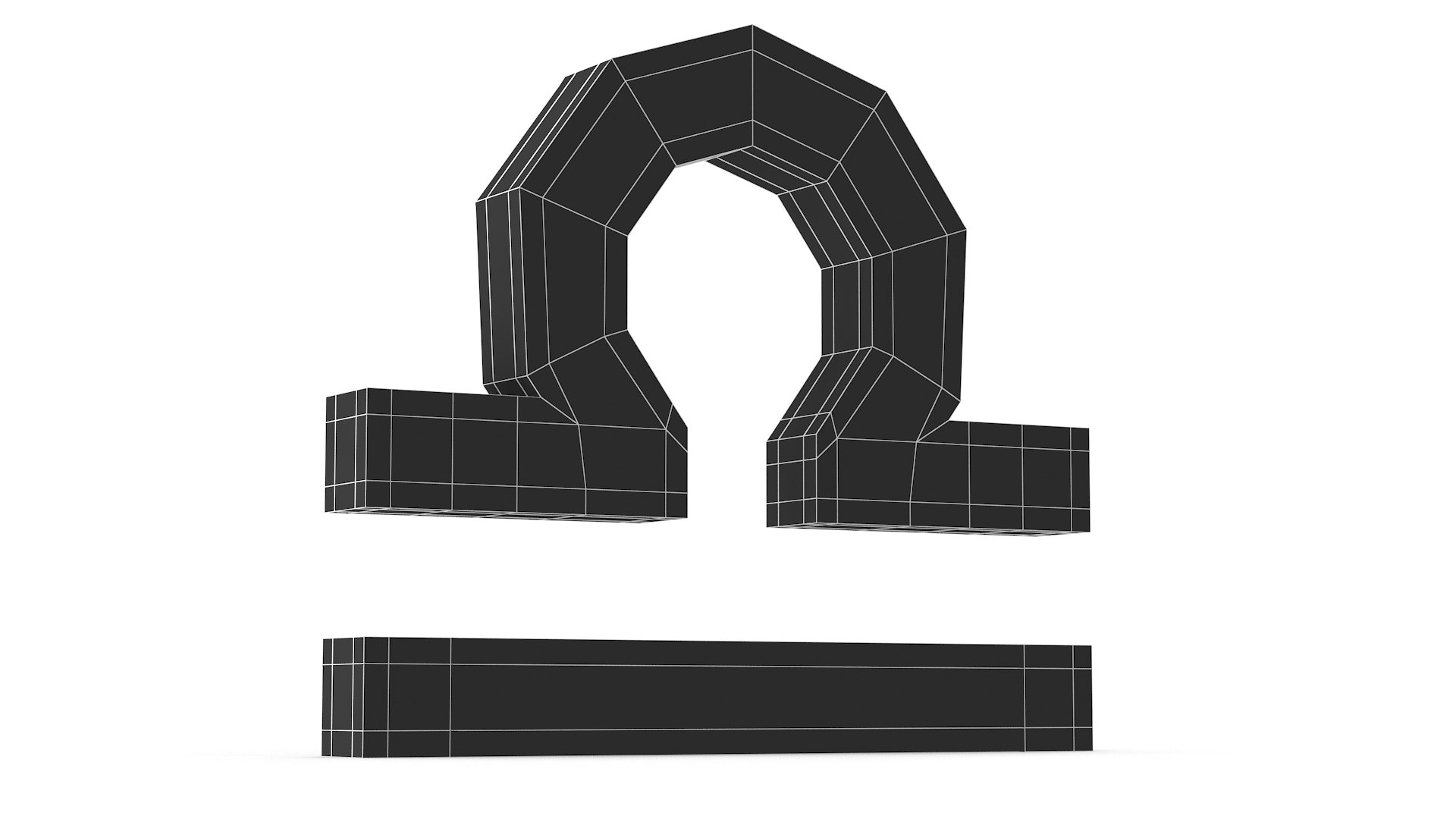 3D Zodiac Sign Libra - TurboSquid 1854859