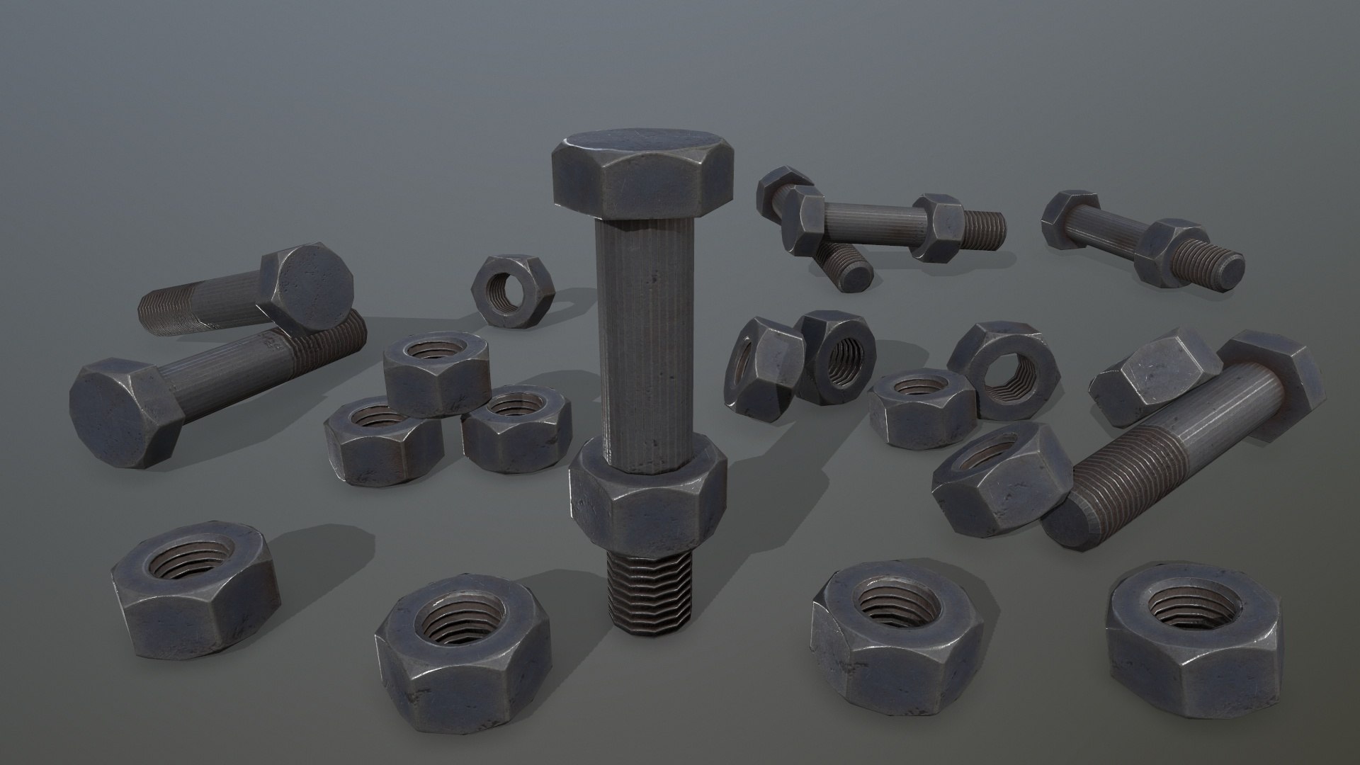 Bolts 3D Model - TurboSquid 1521993