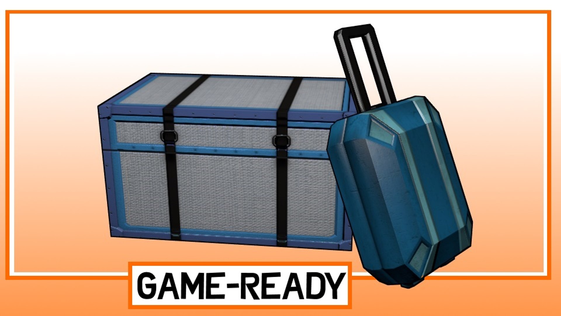 3d Games Futuristic Luggage