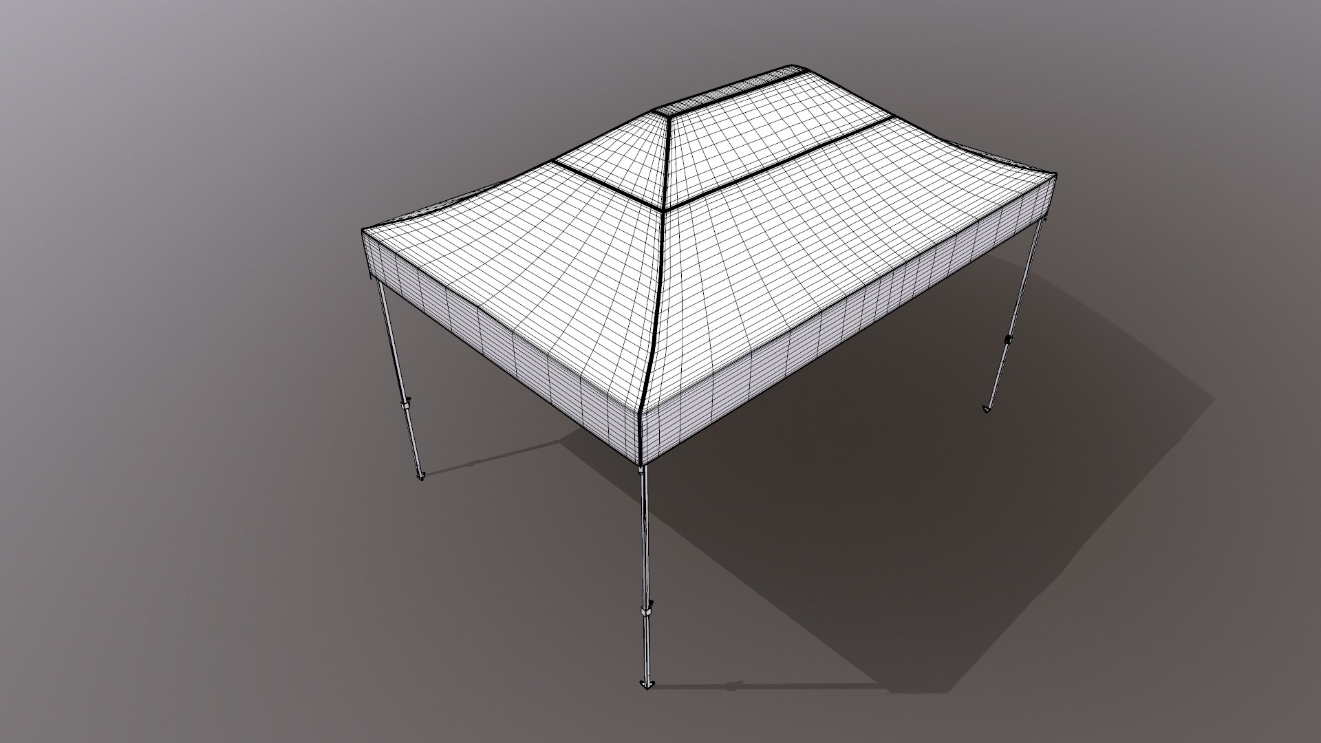 3D Canopy Tent - TurboSquid 2256466