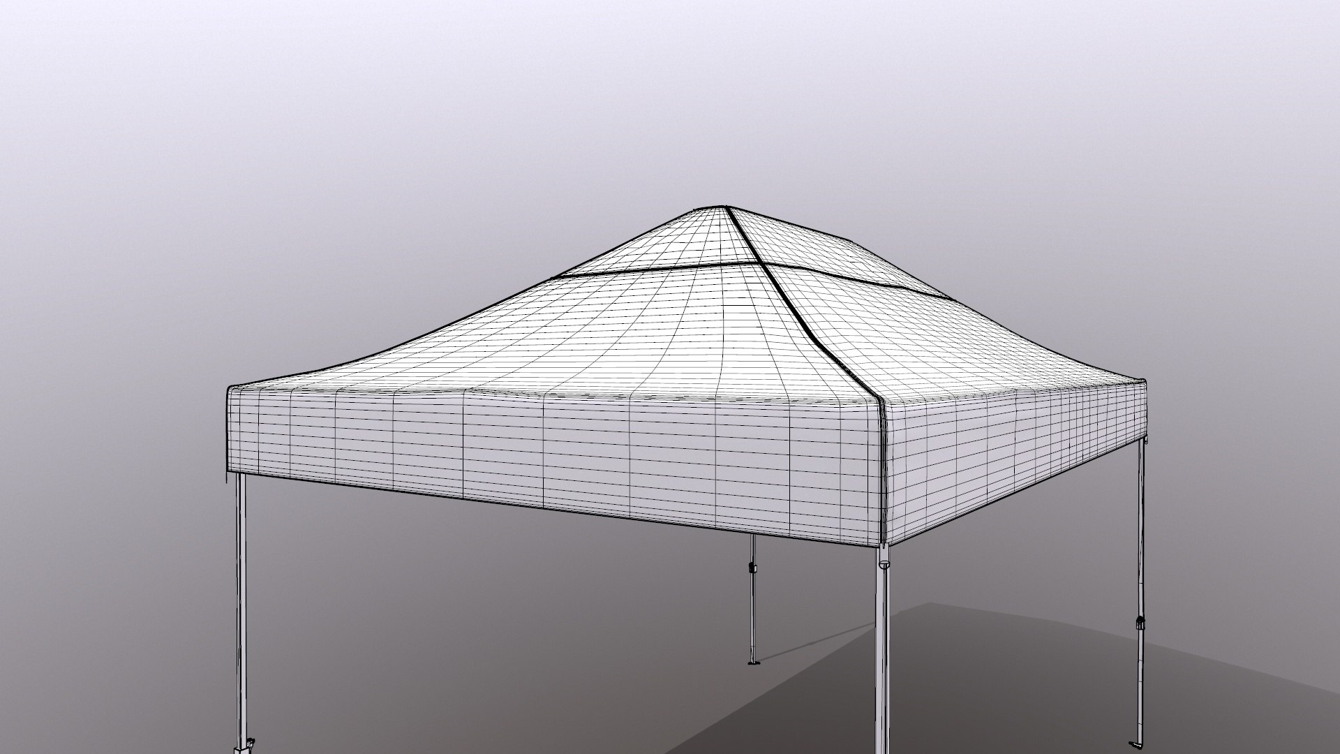 3D Canopy Tent - TurboSquid 2256466