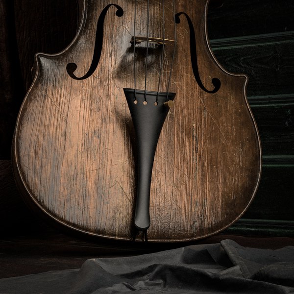modelo 3d OLD VIOLIN - TurboSquid 1970607