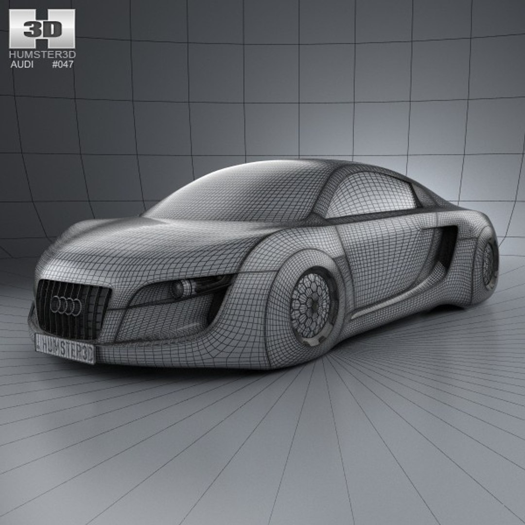 3d Audi Rsq 2004 Model