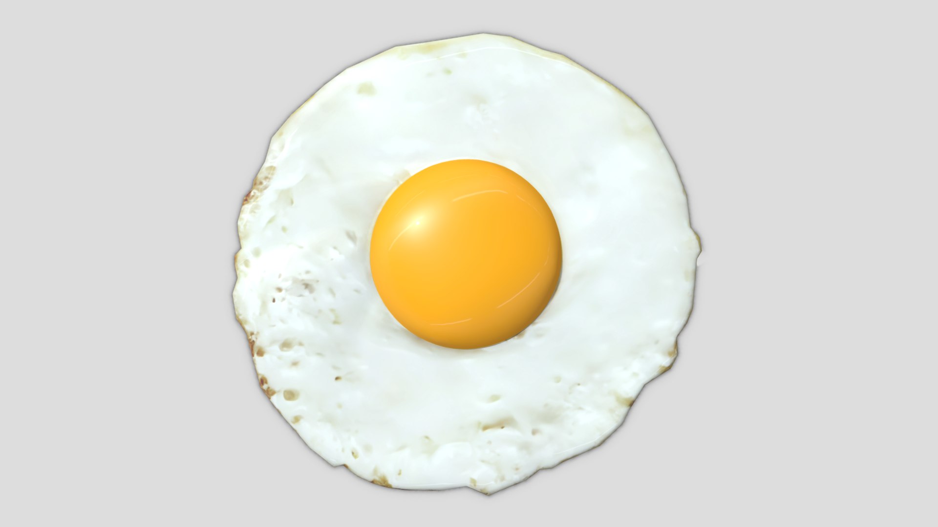 Fried Egg 2 3D Model - TurboSquid 2224076