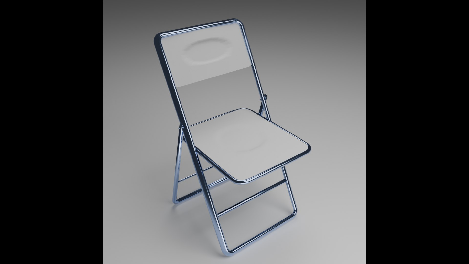 3D Model Metal Folding Chair - TurboSquid 2414091