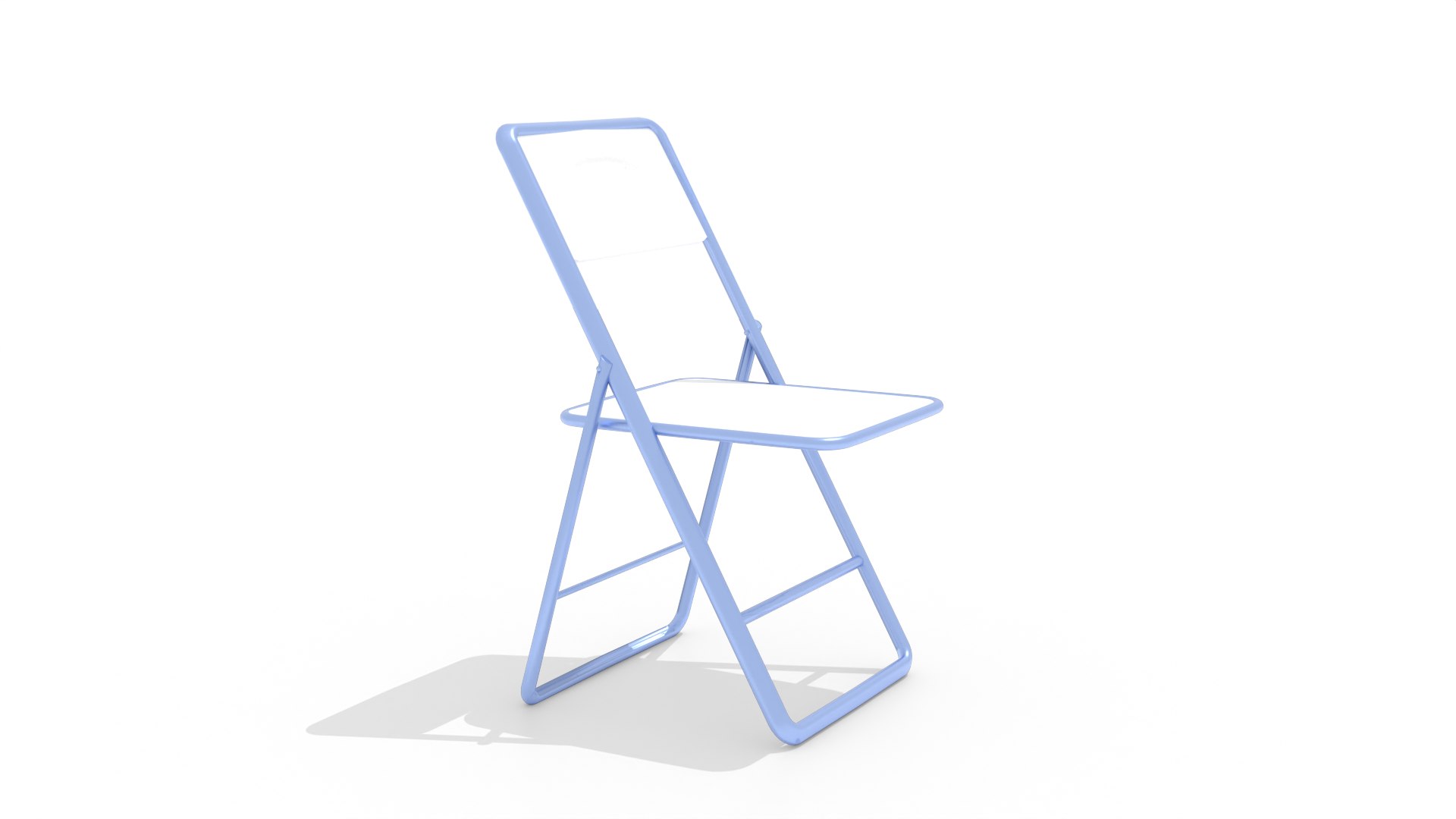 3D Model Metal Folding Chair - TurboSquid 2414091