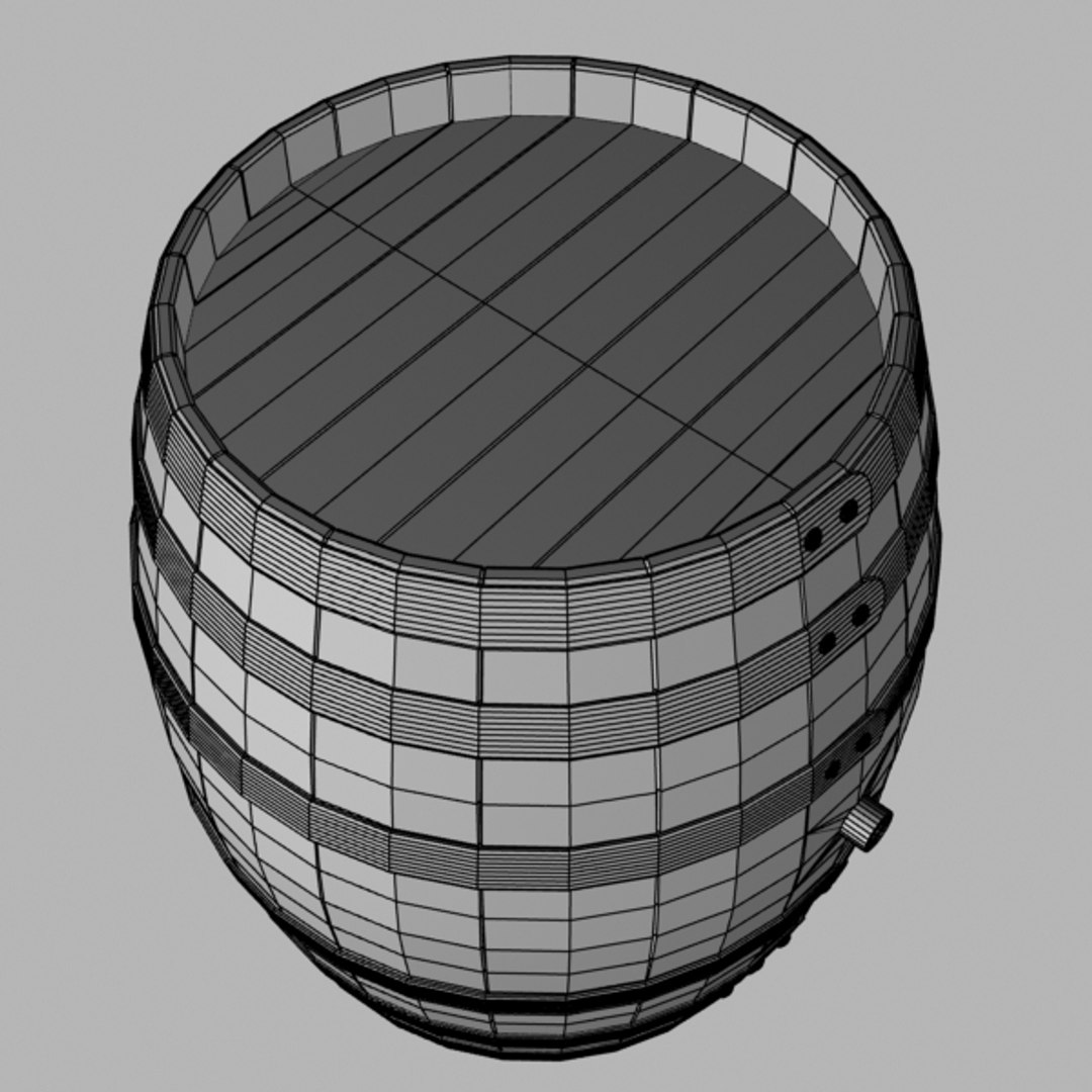 Barrel 3d Dxf