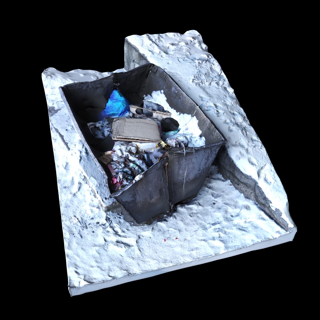 3D scan trash pbr - TurboSquid 1242475