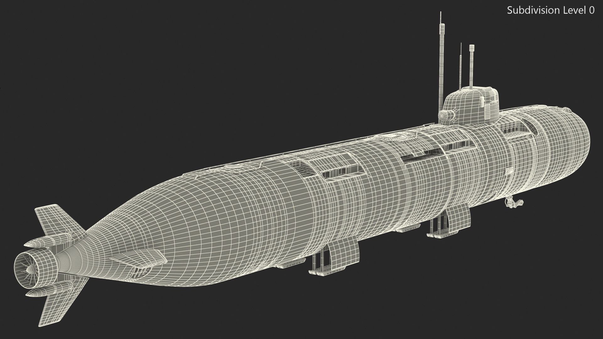 3D Russian Deep-Sea Nuclear Submarine Losharik Rigged - TurboSquid 2015836