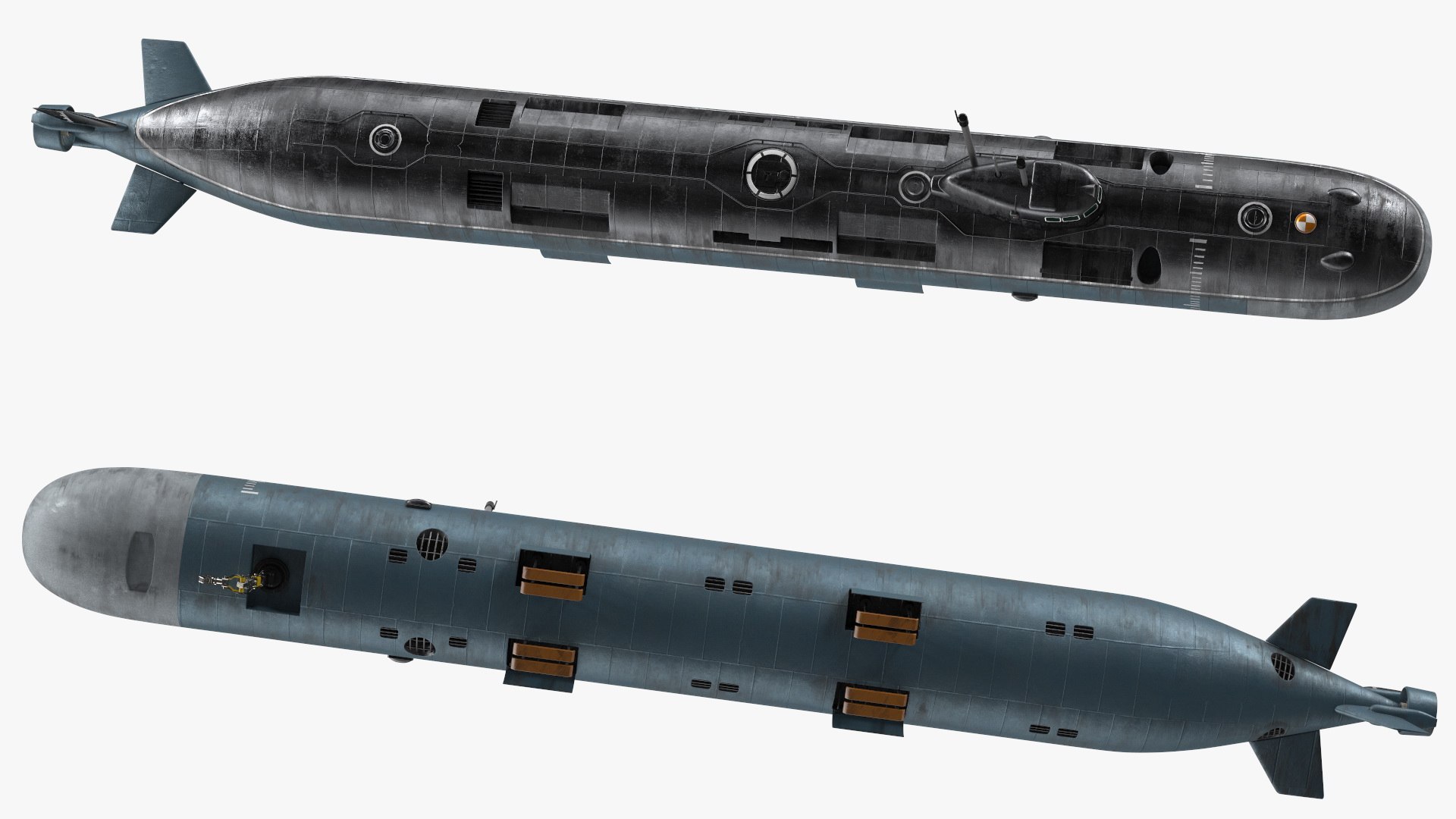 3D Russian Deep-Sea Nuclear Submarine Losharik Rigged - TurboSquid 2015836