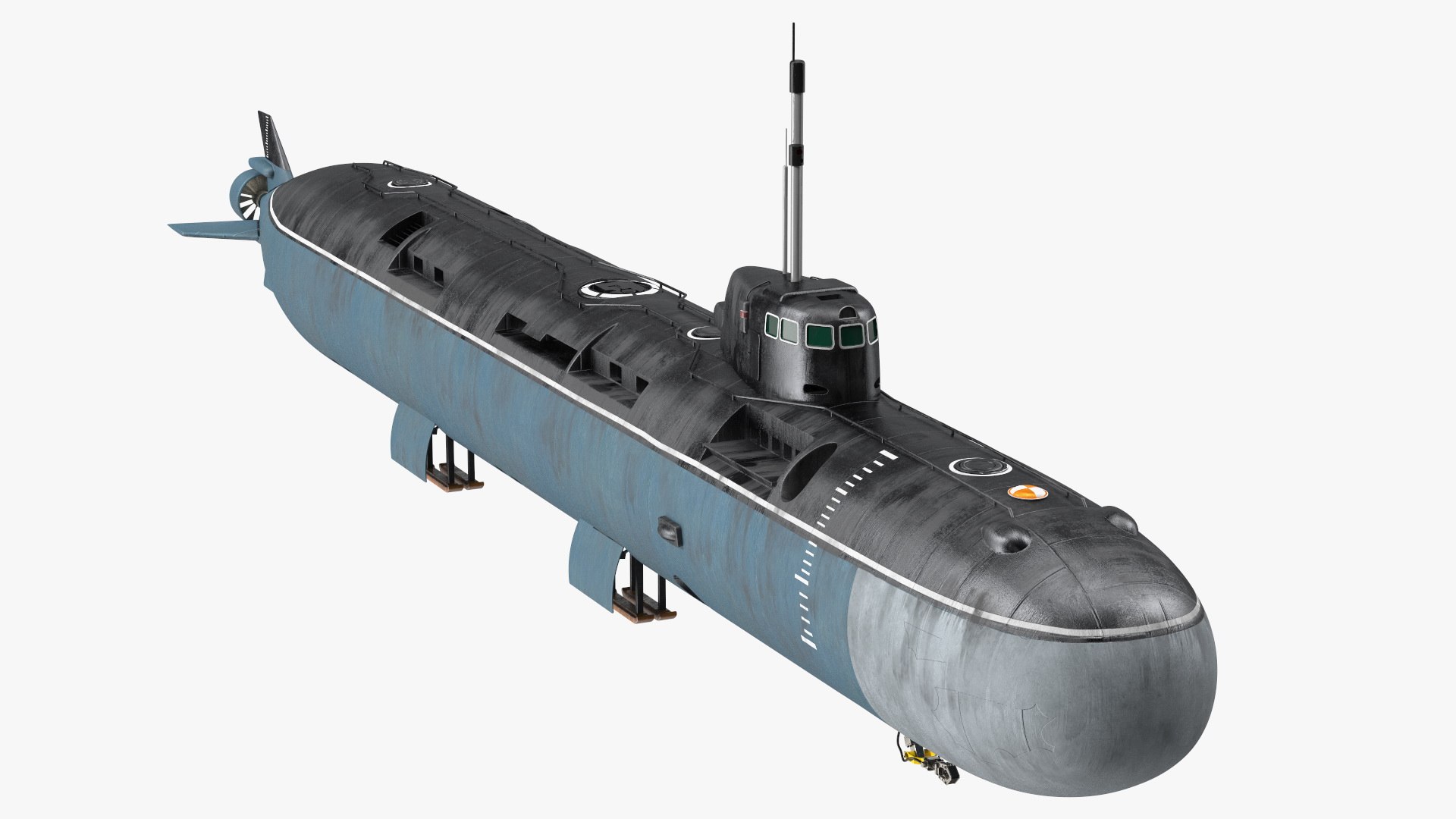 3D Russian Deep-Sea Nuclear Submarine Losharik Rigged - TurboSquid 2015836