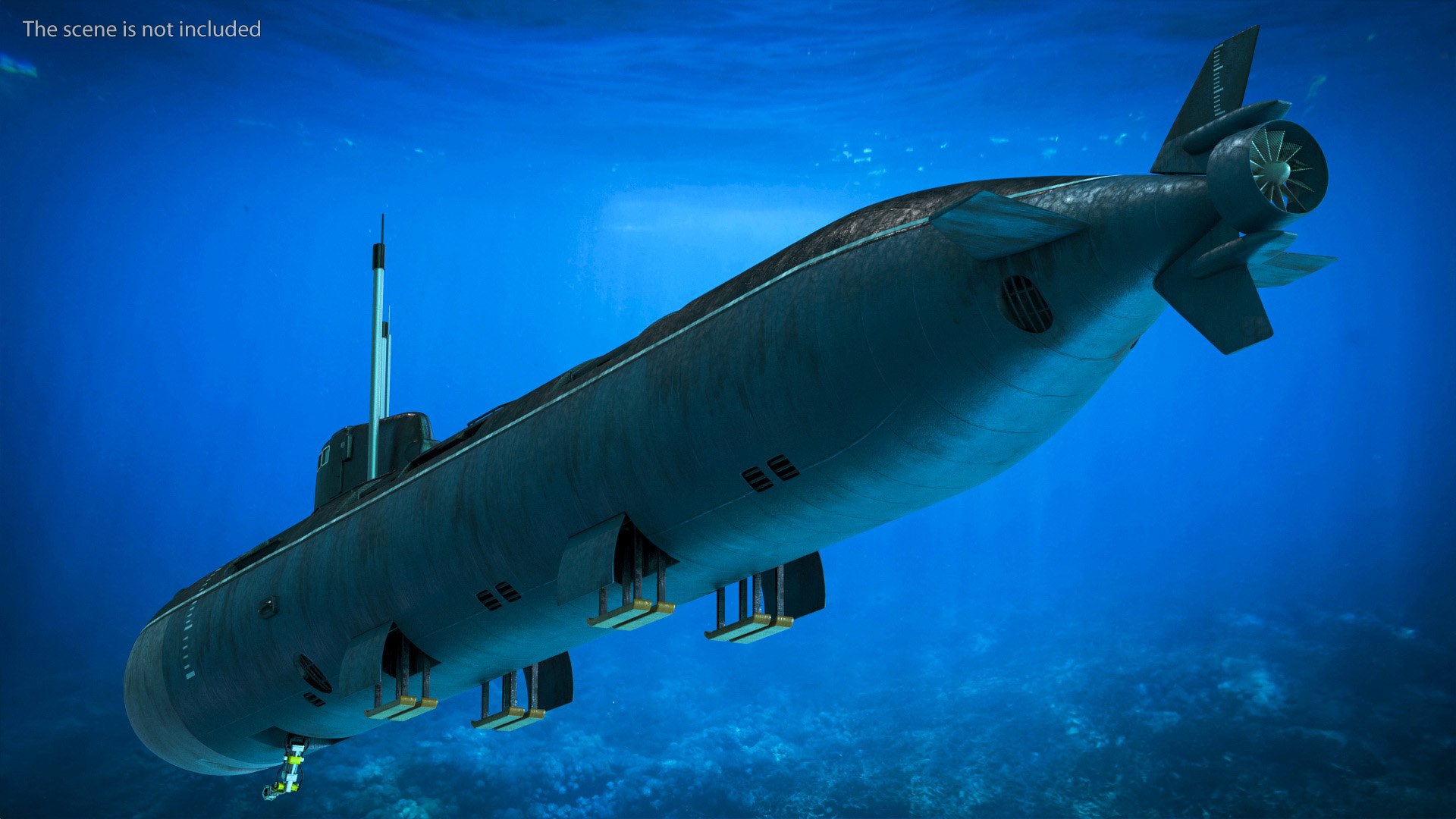 3D Russian Deep-Sea Nuclear Submarine Losharik Rigged - TurboSquid 2015836