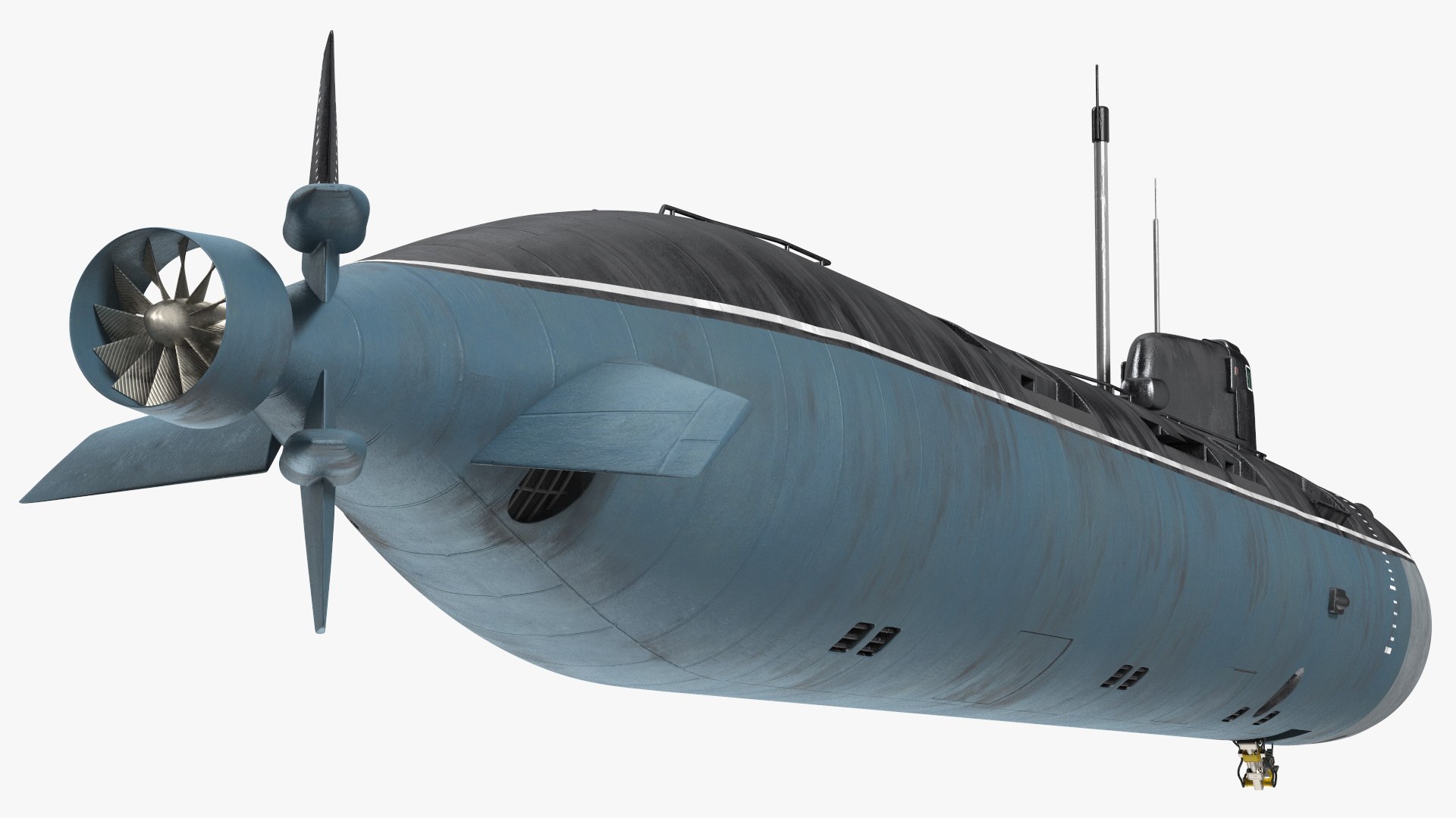 3D Russian Deep-Sea Nuclear Submarine Losharik Rigged - TurboSquid 2015836