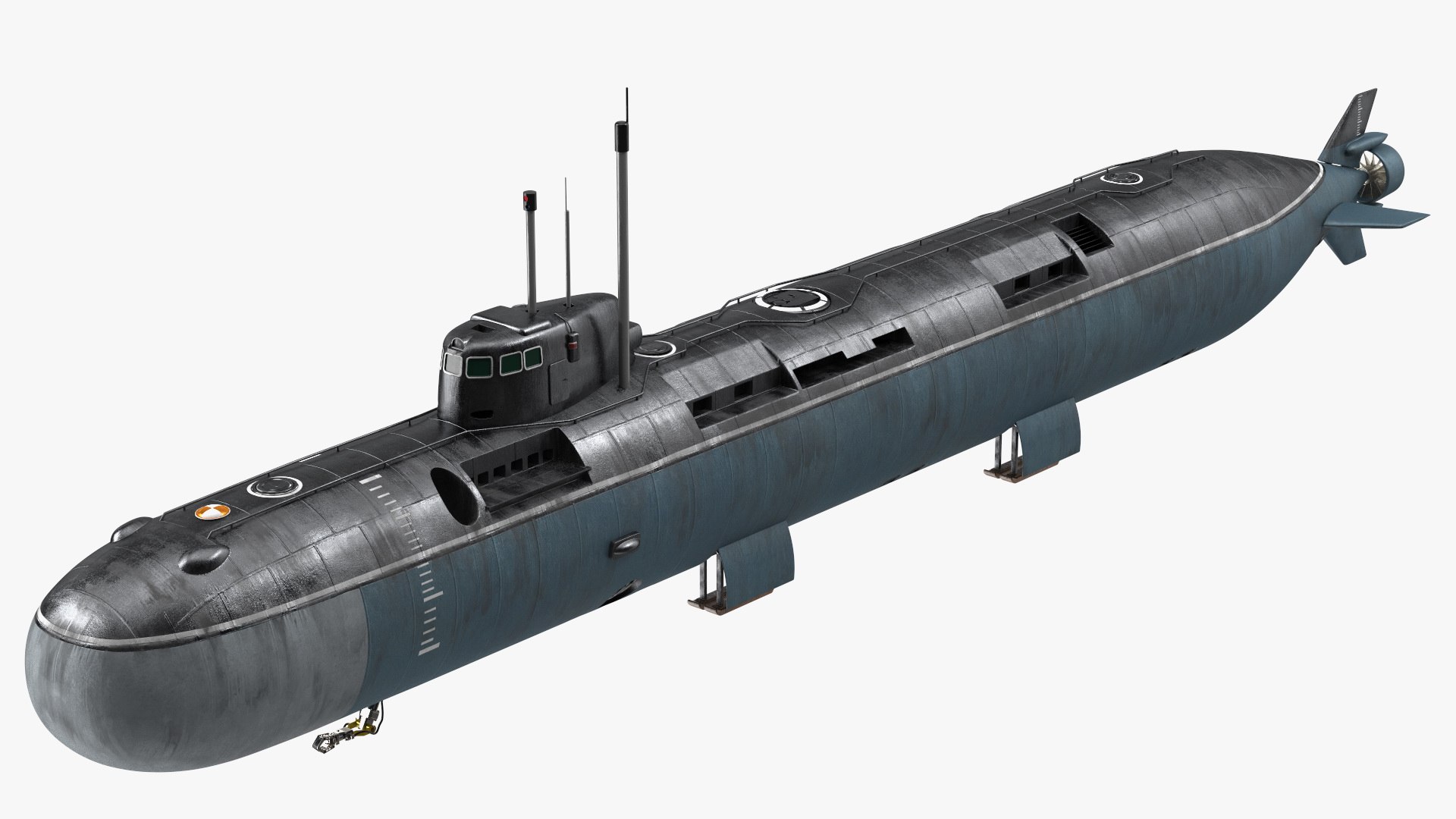 3D Russian Deep-Sea Nuclear Submarine Losharik Rigged - TurboSquid 2015836