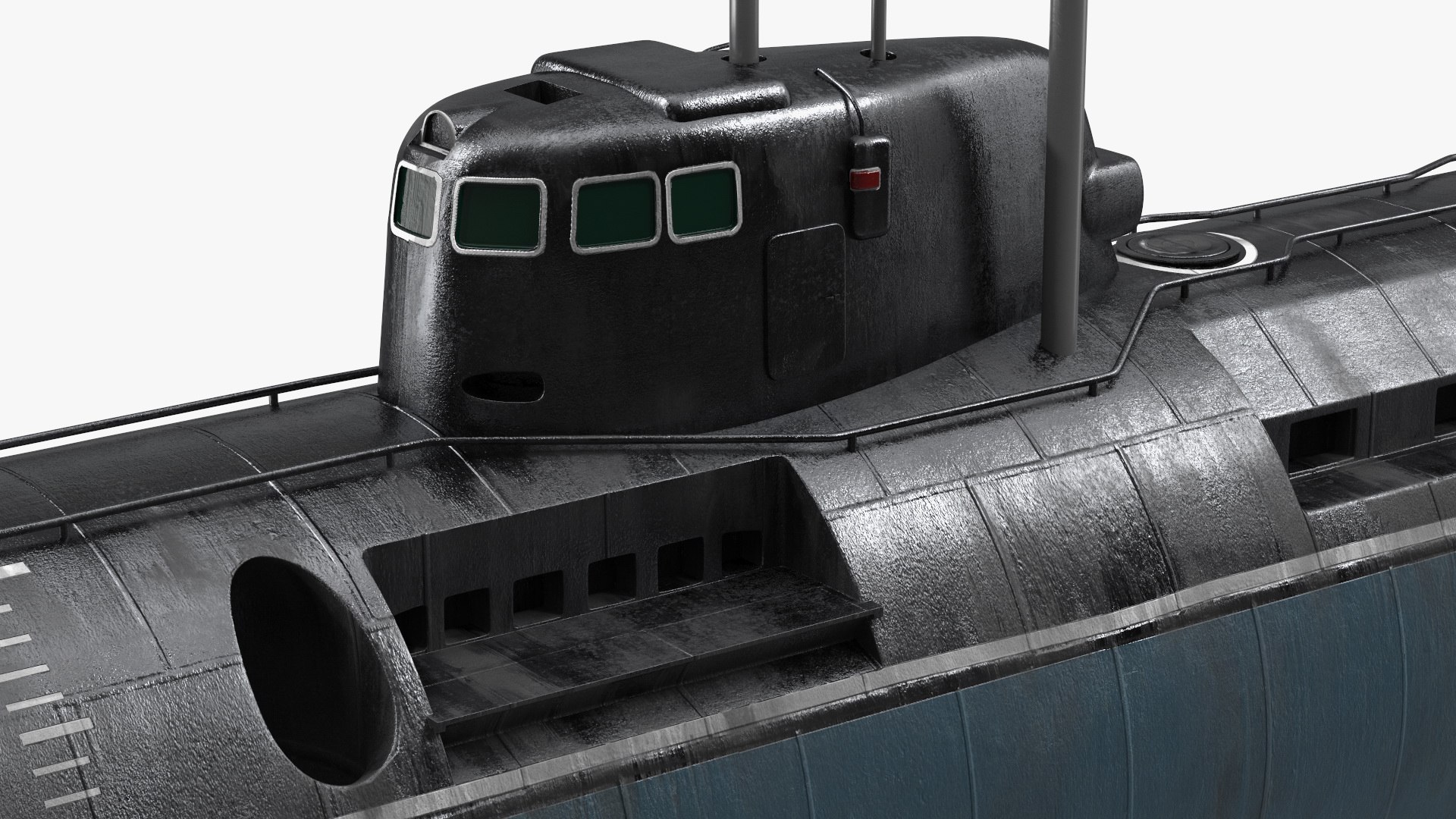 3D Russian Deep-Sea Nuclear Submarine Losharik Rigged - TurboSquid 2015836