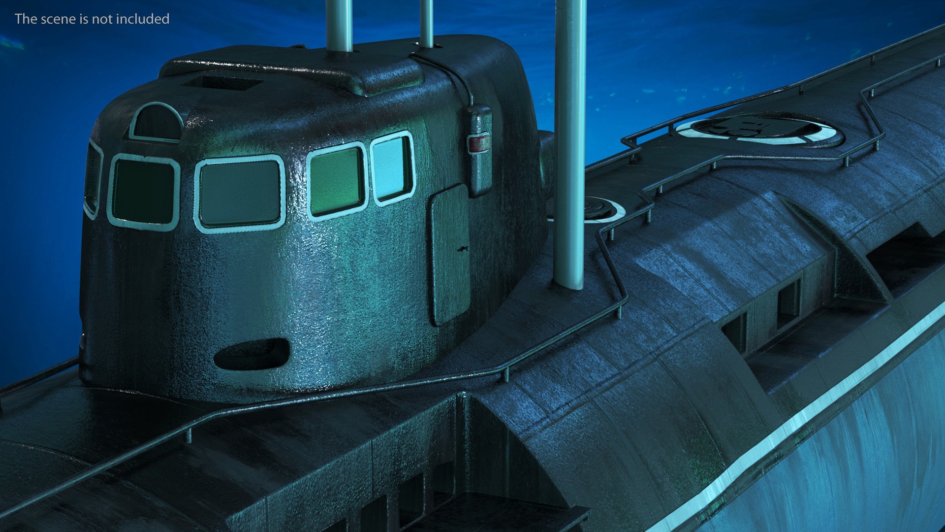 3D Russian Deep-Sea Nuclear Submarine Losharik Rigged - TurboSquid 2015836