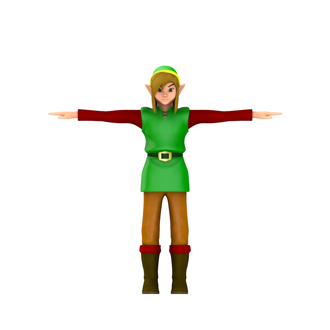 free phillips cdi zelda 3d model