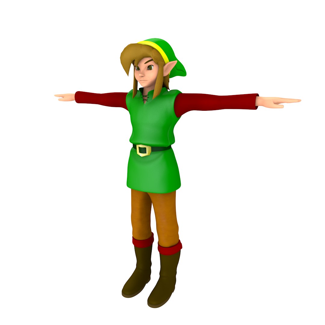 free phillips cdi zelda 3d model