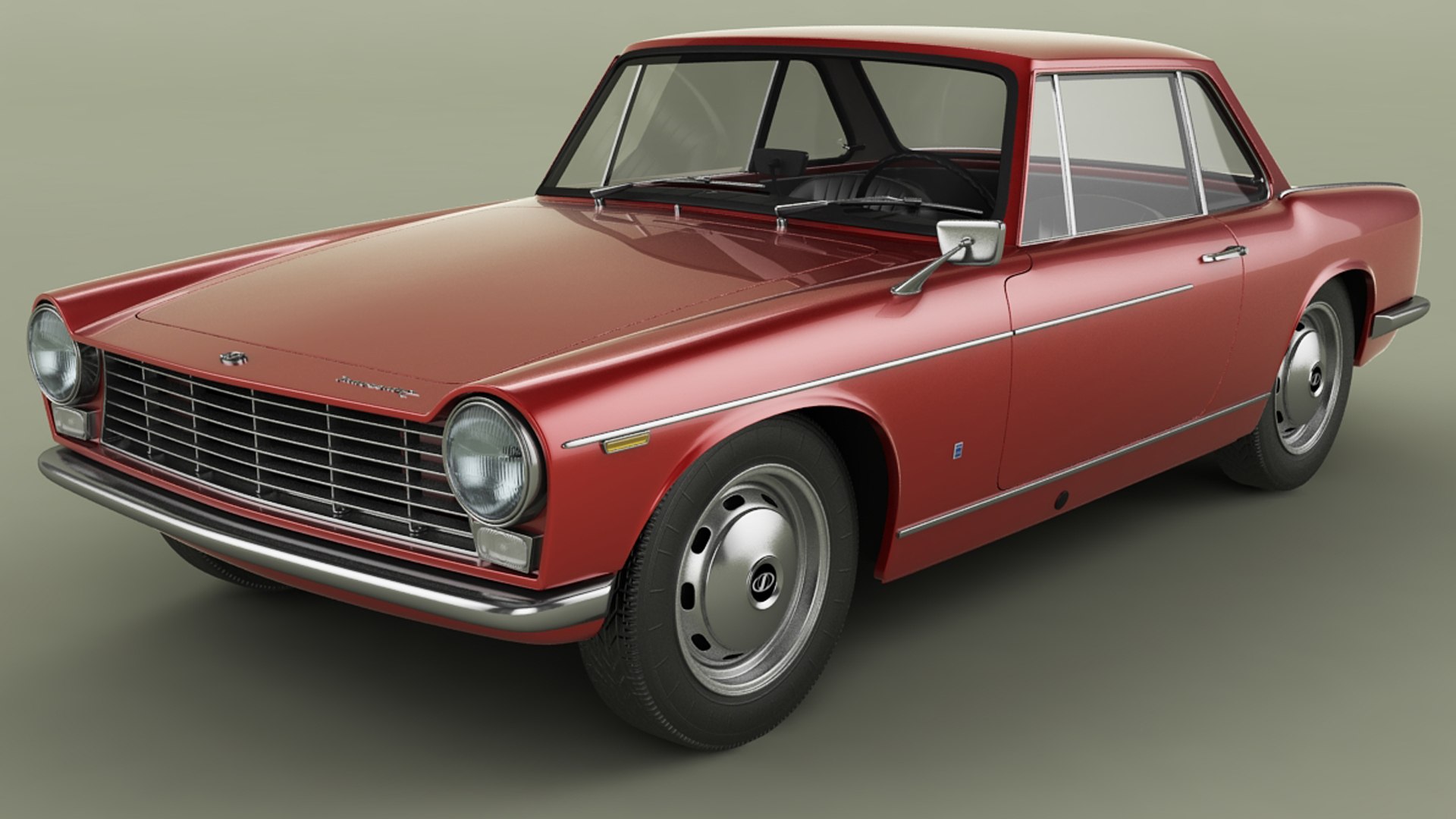 Innocenti Coupe 3D Model - TurboSquid 2295113