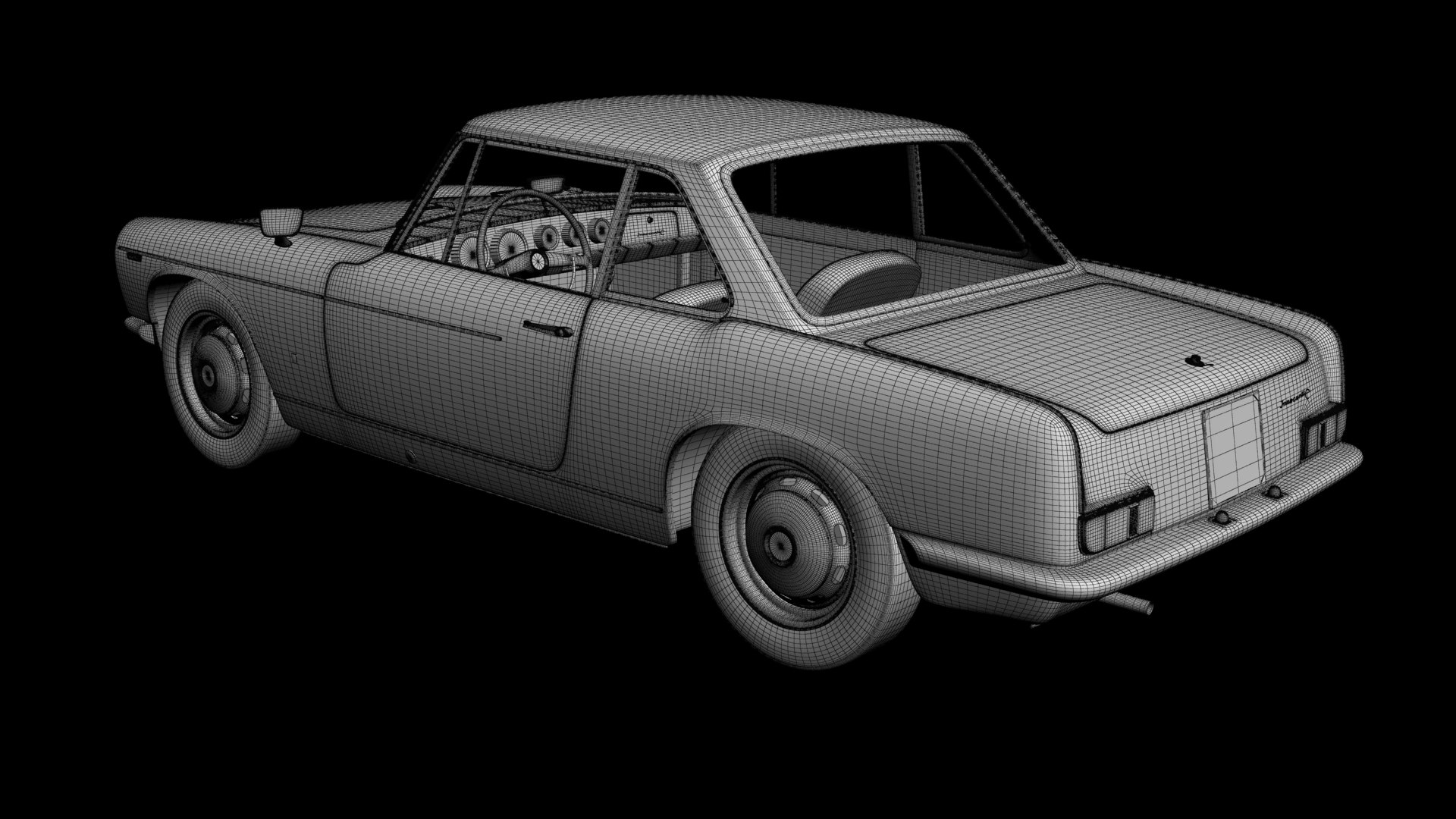Innocenti Coupe 3D Model - TurboSquid 2295113