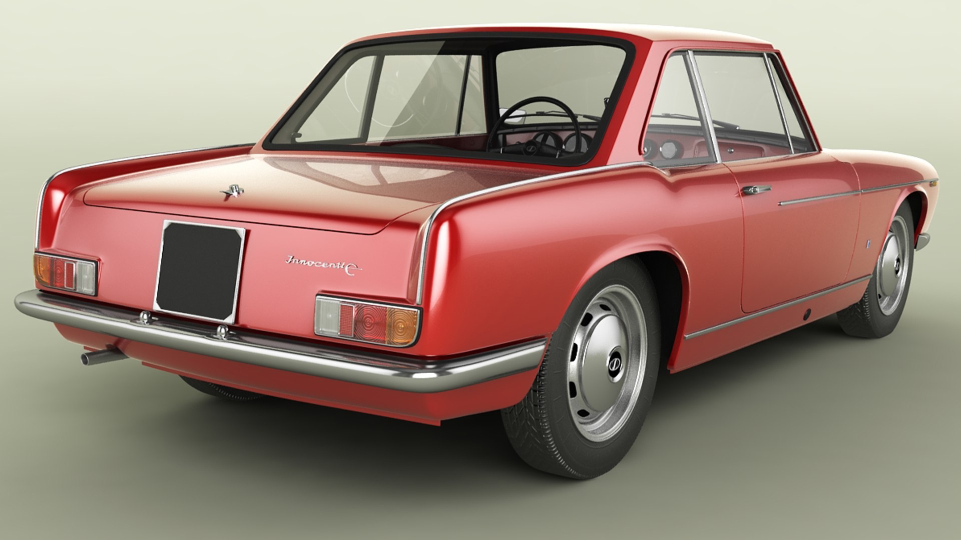 Innocenti Coupe 3D Model - TurboSquid 2295113