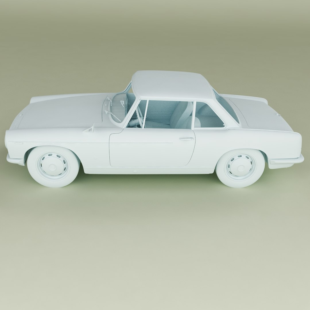 Innocenti Coupe 3D Model - TurboSquid 2295113