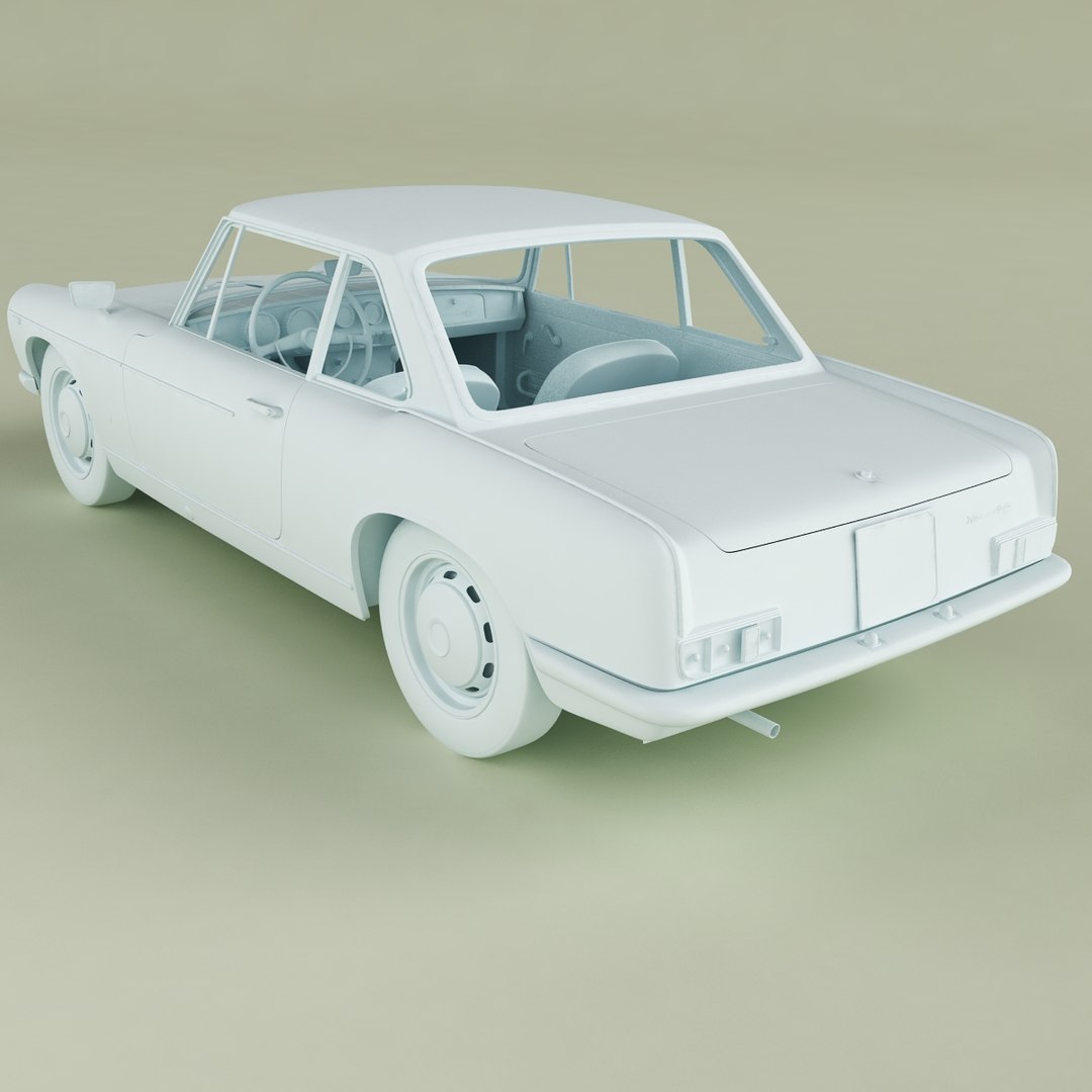 Innocenti Coupe 3D Model - TurboSquid 2295113