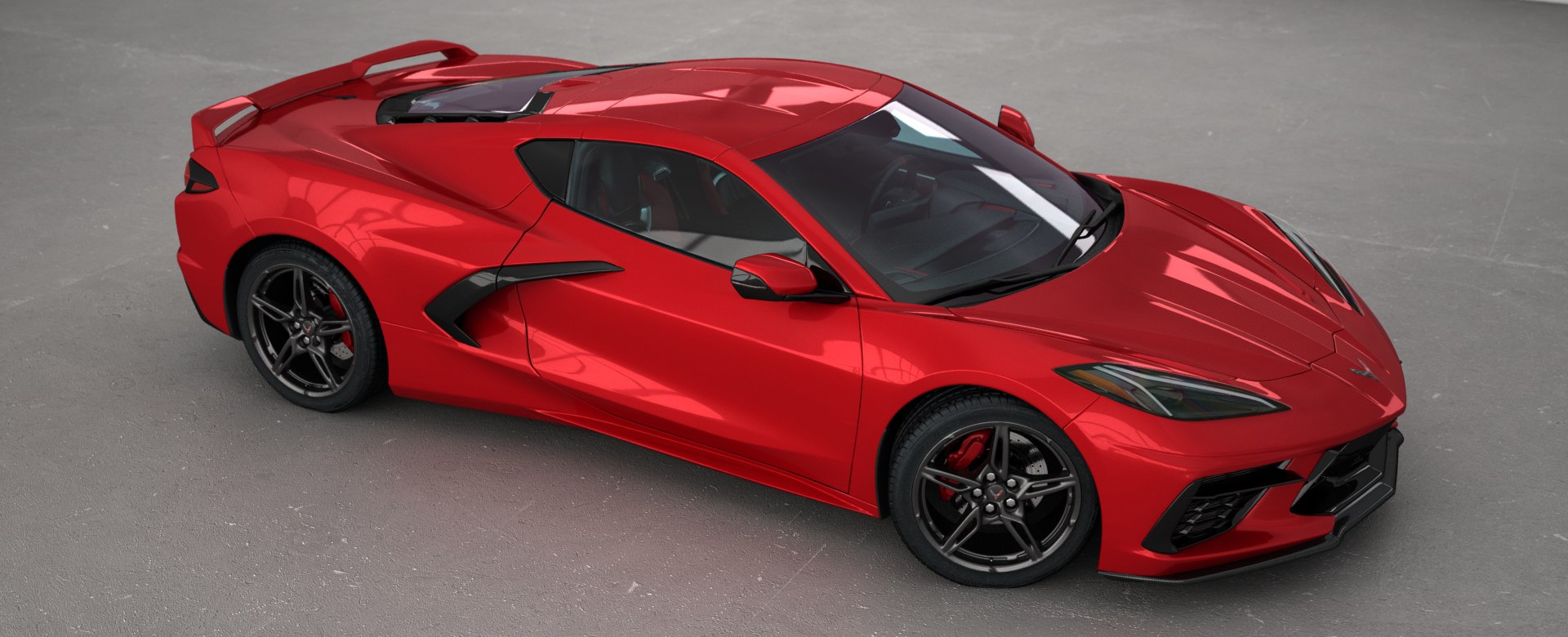 3D Chevrolet Corvette C8 Stingray - TurboSquid 1494082