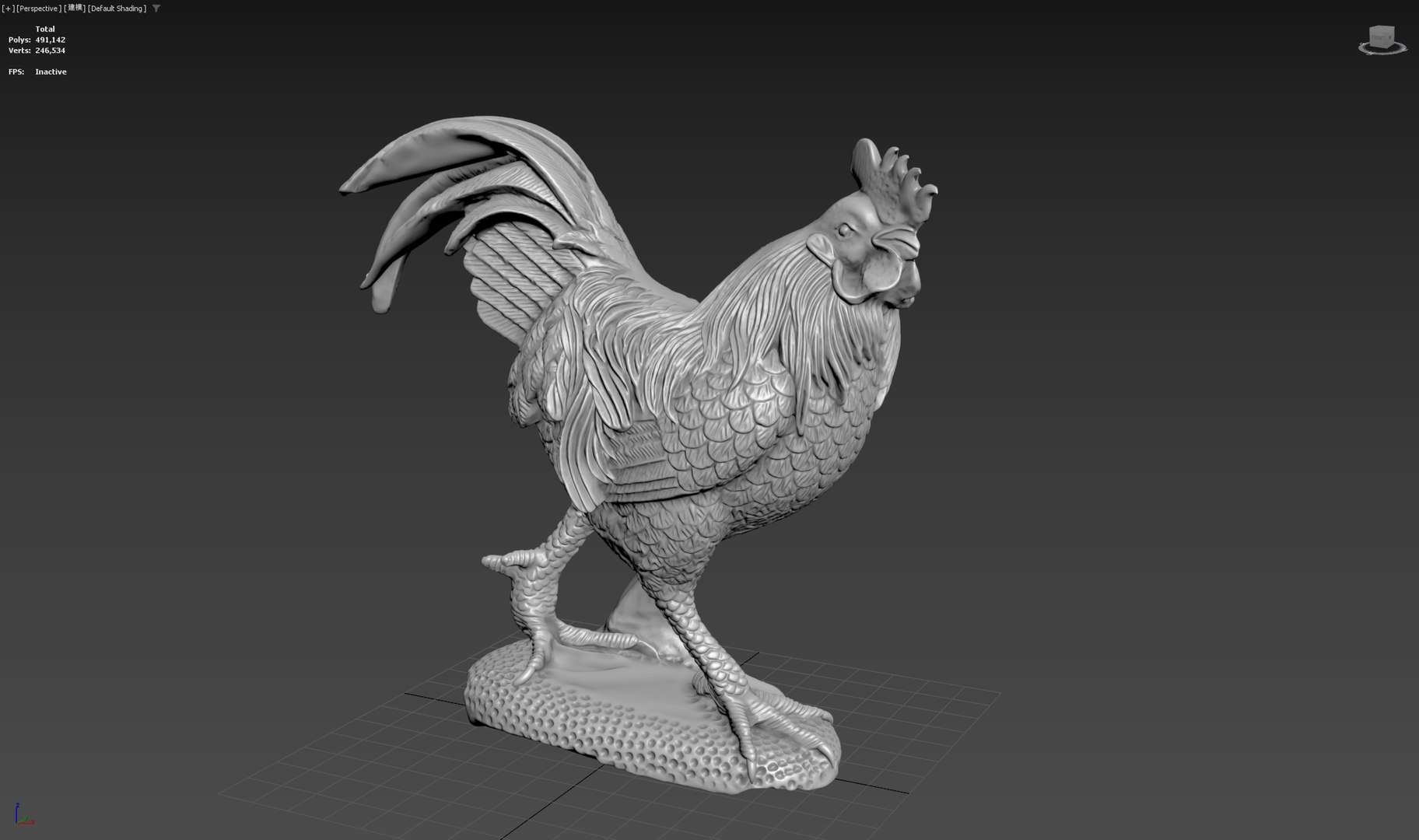 3D Rooster - TurboSquid 2343525