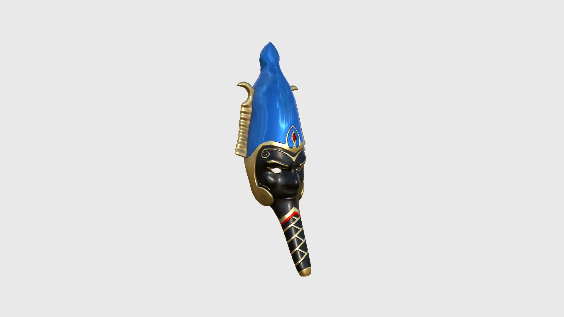 3D Osiris Mask A01 - Egyptian Gods Character Clothing Model ...