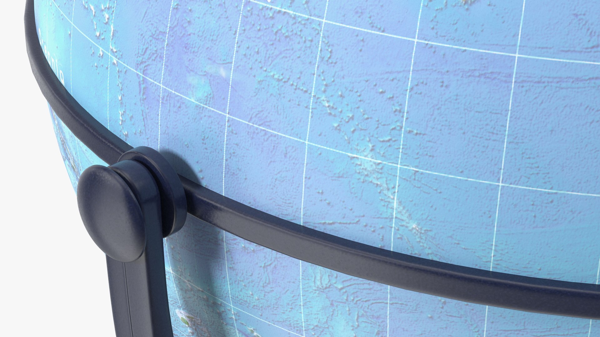 Physical World Globe with Stand model - TurboSquid 1879422