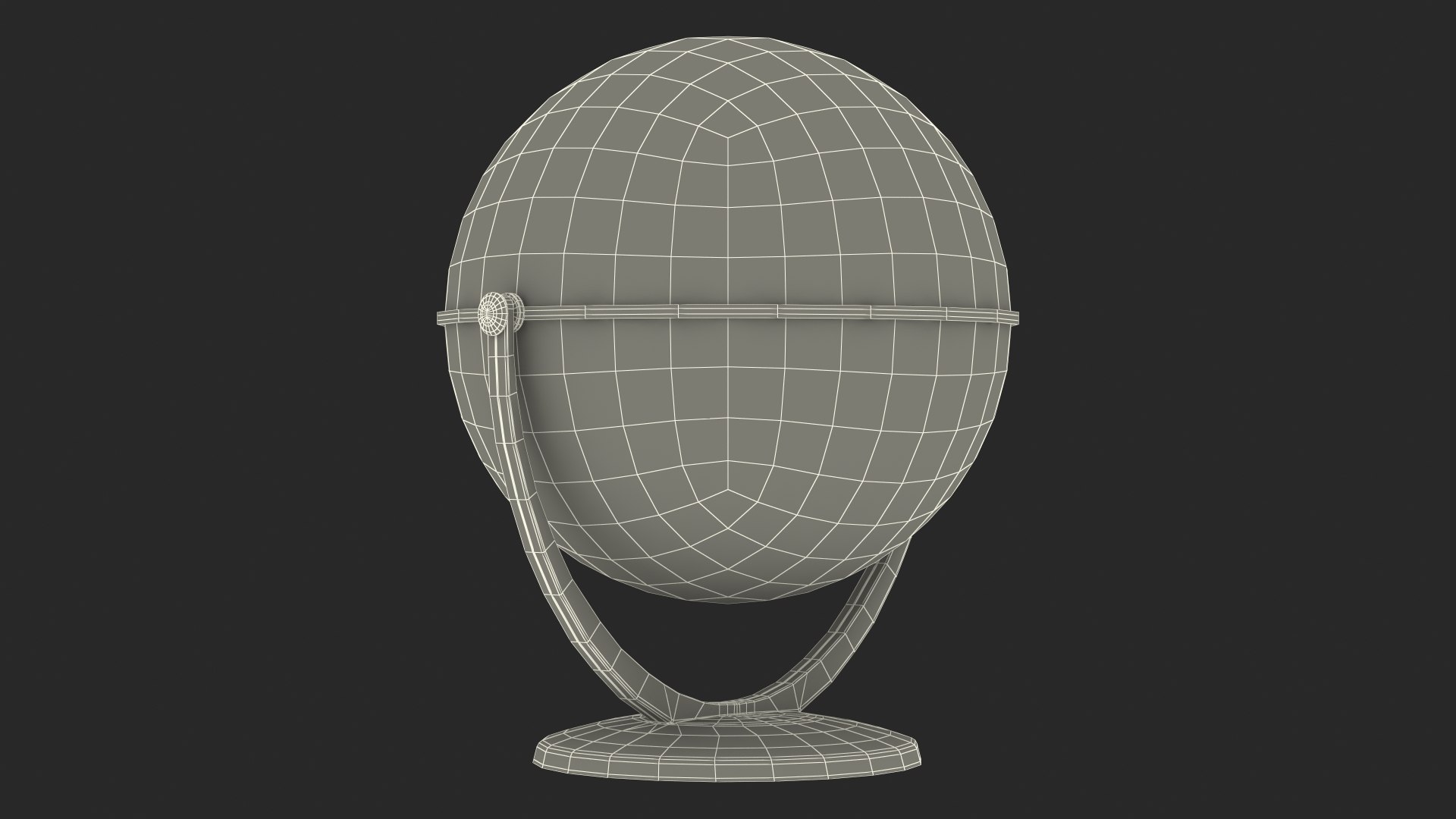 Physical World Globe With Stand Model - TurboSquid 1879422