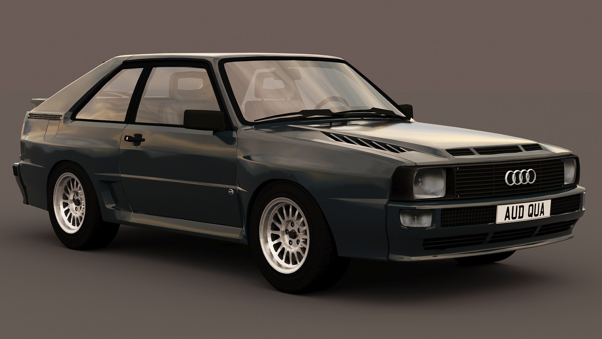 Audi Quattro 3D Model - TurboSquid 1927372