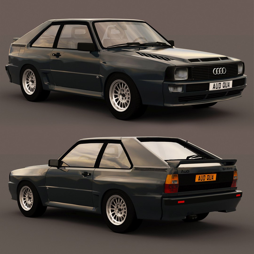 Audi Quattro 3D Model - TurboSquid 1927372