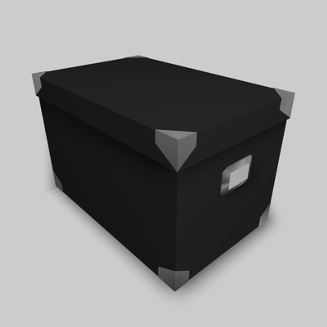 3d Model Of Box