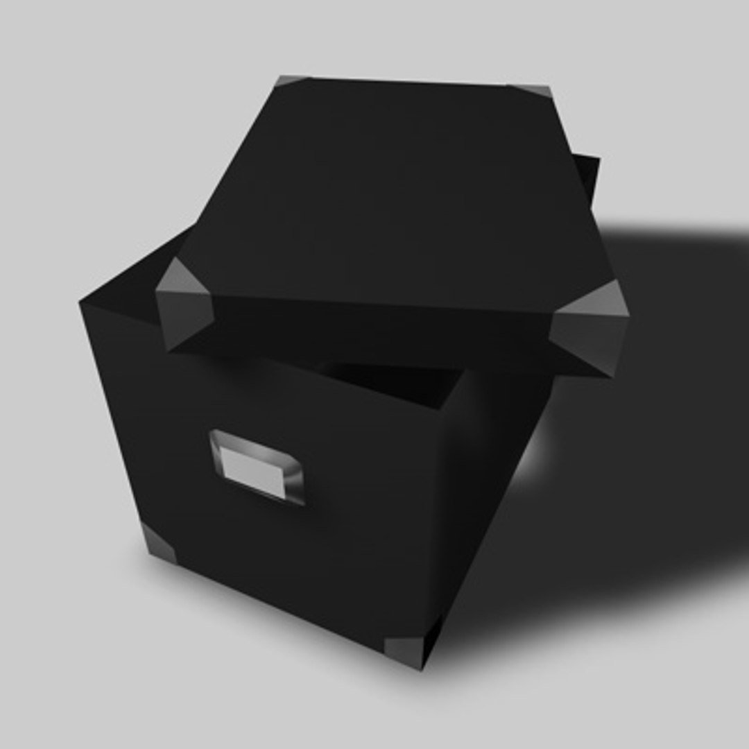 3d Model Of Box