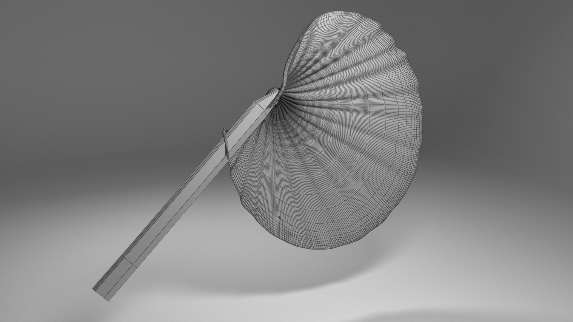 3D Indian Coconut Leaf Hand Fan - TurboSquid 1854558